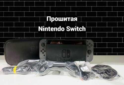 Nintendo Switch Gray + 64gb + Стекло