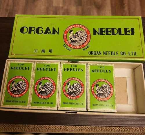 Иглы для швейных машин Organ needless
