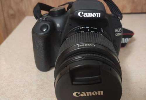 Зеркальный фотоаппарат canon eos 1200D