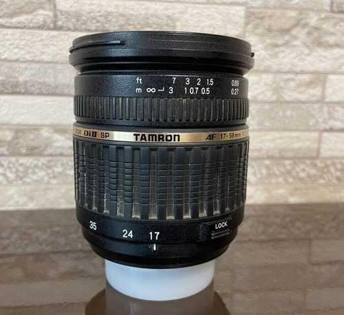 Объектив Tamron 17-50mm на Nikon