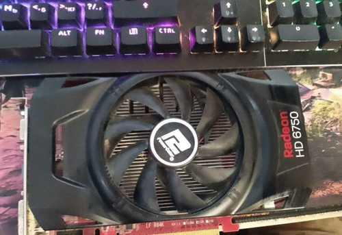 Видеокарта PowerColor AMD Radeon HD 6750 1гб DDR3
