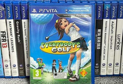 Игра Everybodys golf, для PS Vita