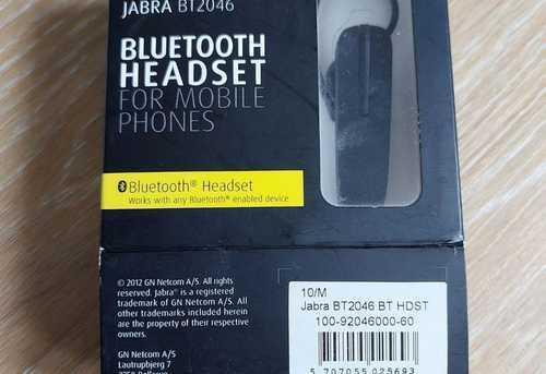 Bluetooth моно гарнитура Jabra BT2046 новая