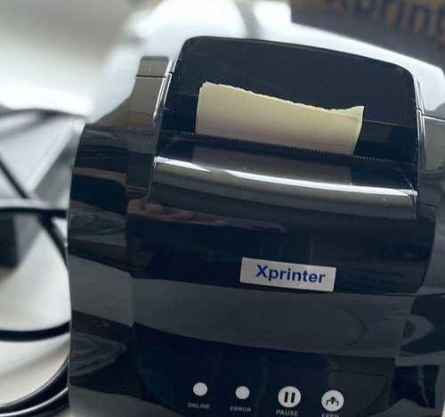 Термопринтер этикеток xprinter XP-365P озон вб