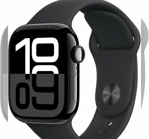 Apple Watch Series 10 42mm Jet Black Aluminum GPS