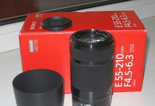 Объектив Sony E 55-210mm f4,5-6,3 OSS (кроп)