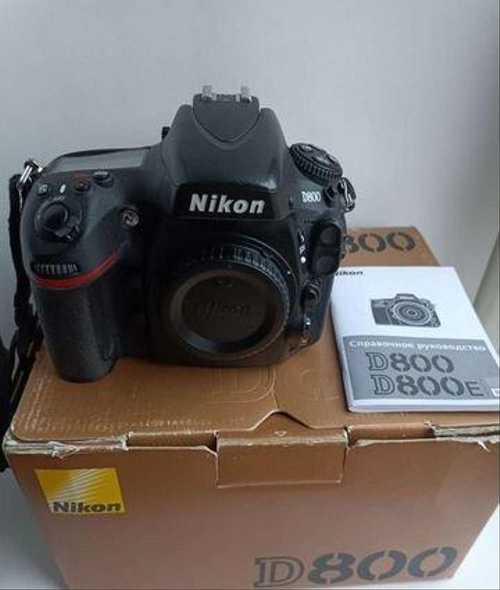 Nikon D800 Body пробег 41k