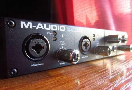Студийная звуковая карта M Audio ProFire 610