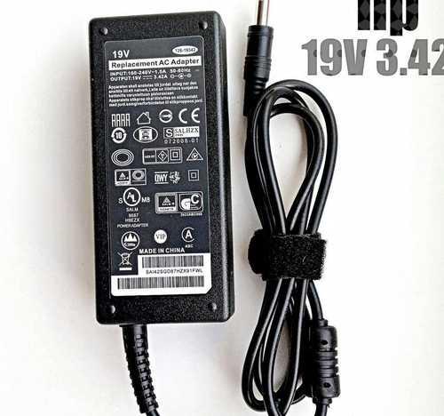 Блок питания для монитора hp 19V 3.42A новый