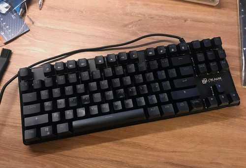 Клавиатура механическая Oklick 960G (синие свичи)