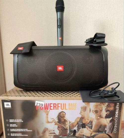 Аренда Колонки Звука JBL PartyBox On The Go