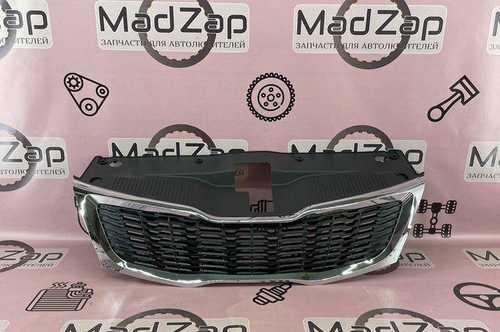 Решетка радиатора верхняя Kia Rio 3 2011 2012 2014
