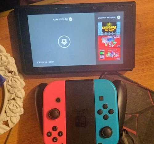 Портативная игровая приставка nintendo switch