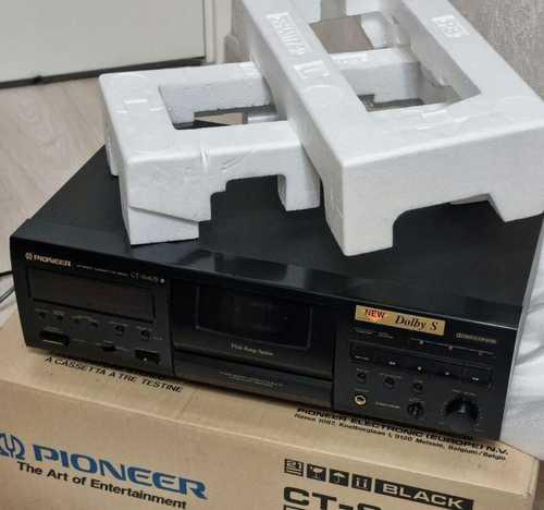 Pioneer CT-S640S кассетная дека коробка документы