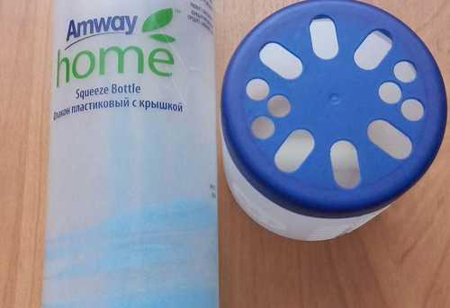 Amway Флакон пластиковый с крышкой,мерная емкость