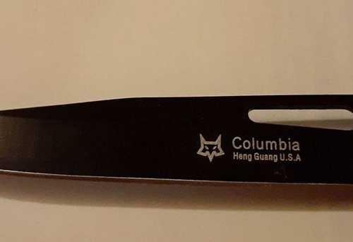Складной нож columbia fox