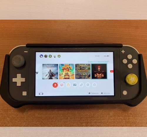 Nintendo switch lite не прошитая с играми