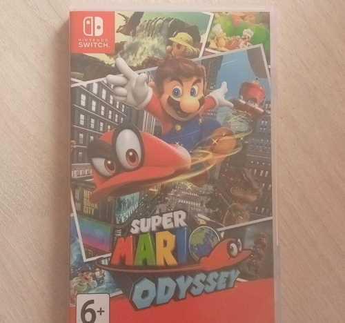 Картридж Super Mario Odyssey для Nintendo Switch