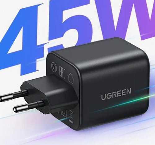 Зарядное устройство USB-C Ugreen GaN 45w