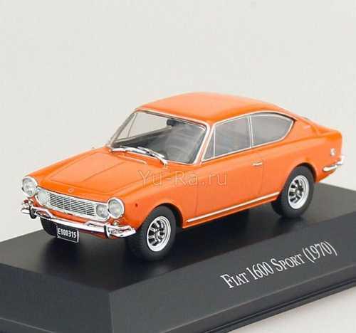 Fiat 1600 Sport 1970 новая 1:43 Yu-Ra