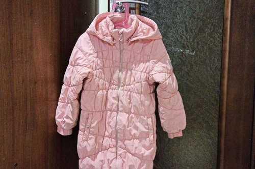 Пальто куртка демисезонное для девочки 110