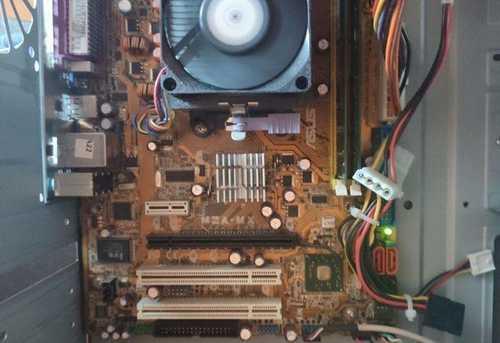 Комплект Asus M2A-MX + AMD Athlon 64 X2 + 2 Gb RAM