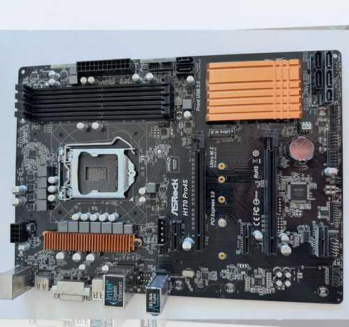 Материнская плата ASRock H170 Pro4s