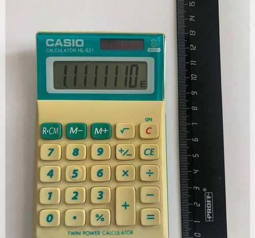 Калькулятор Casio работающий