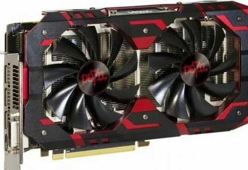 Видеокарта AMD rx580 Red Devil