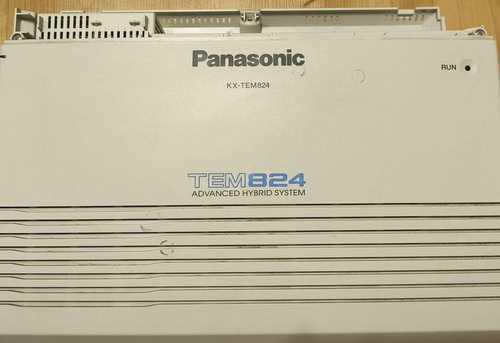 Мини-атс Panasonic TEM-824 (6 внеш линий+16 внутр)
