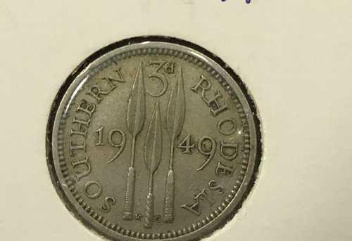 Монеты Ю. Родезия, Франция