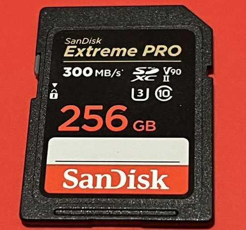 Карта памяти SanDisk sdxc 256GB Sandisk Extreme