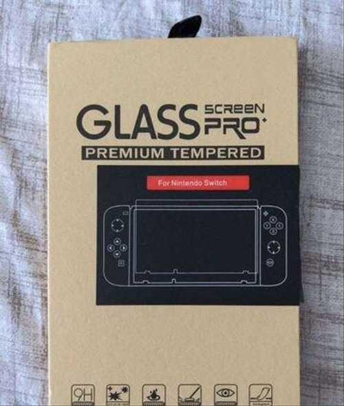Защитное стекло Nintendo Switch (blue filter)
