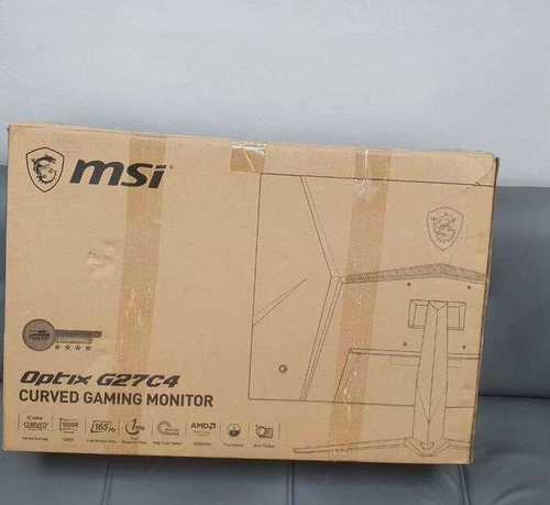 Разбитый монитор MSI Optix G27C4