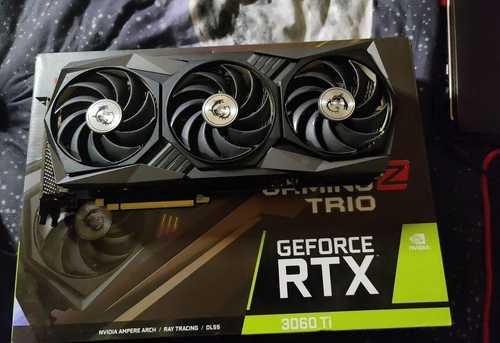 Видеокарта rtx 3060ti msi gaming z trio