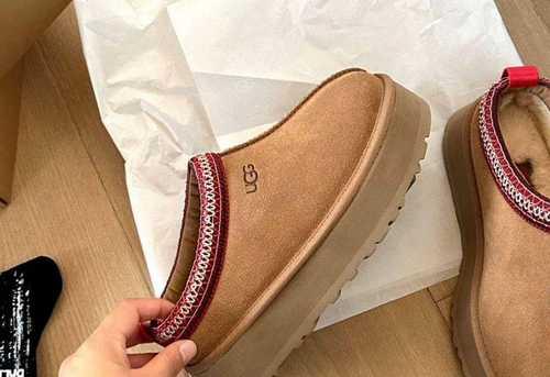 Ugg Tazz Platfotm chestnut Угги на танкетке мини