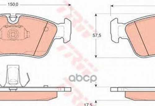 Колодки передние BMW 3 E36, E46 GDB1348 GDB1348