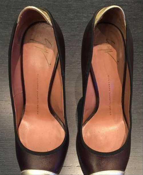 Туфли кожаные Giuseppe Zanotti Design оригинал
