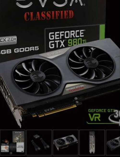 Видеокарта gtx 980ti evga