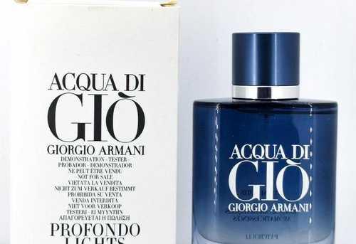 Armani acqua DI GIO profondo lights оригинал