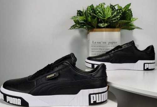 Кроссовки Puma Cali Bold Черно Белые