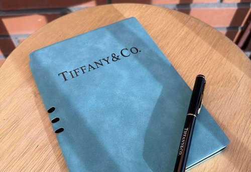 Замшевый блокнот для записей Tiffany & Co