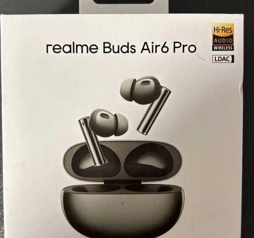 Беспроводные наушники realme buds air 6 pro