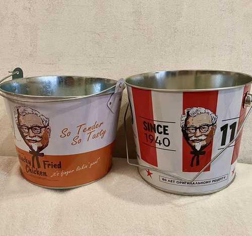 Ведро железное kfc