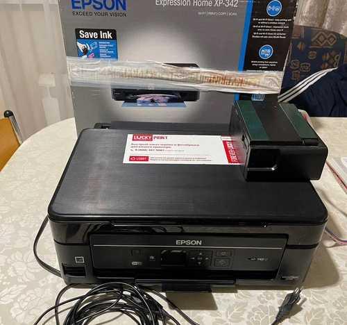 Цветной струйный мфу Epson xp-342