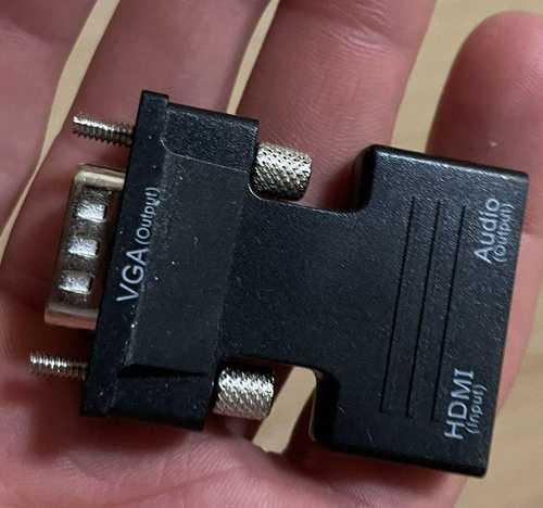 Переходник hdmi vga