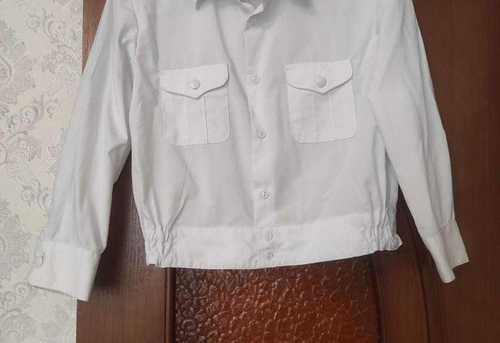 Рубашка белая кадетская