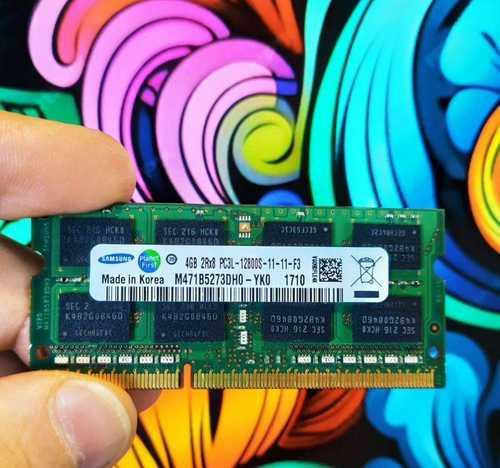 Sodimm DDR3L 4gb samsung оперативная память