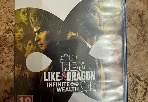 Диск Like A Dragon Infinite Wealth PS5