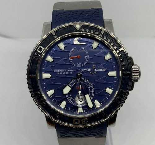 Часы Ulysse Nardin Maxi Marine Diver Blue Surf LE